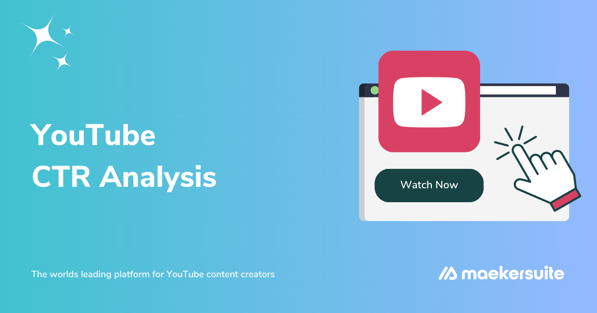 Optimize YouTube Engagement with CTR Analysis | Maekersuite